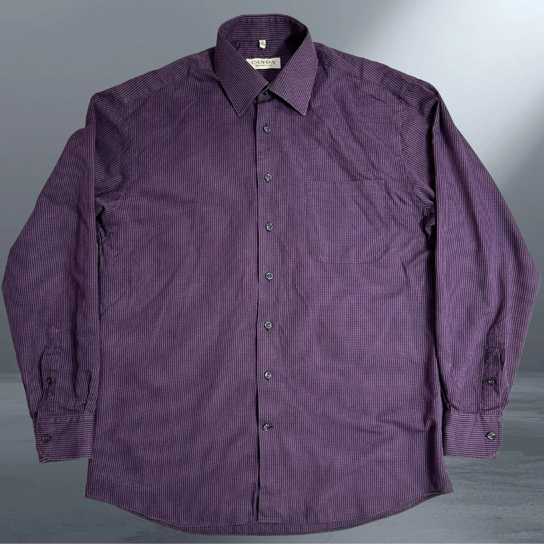 C&A Classic Micro Check Formal Shirt for Men |chest 23 – Thrift-and ...